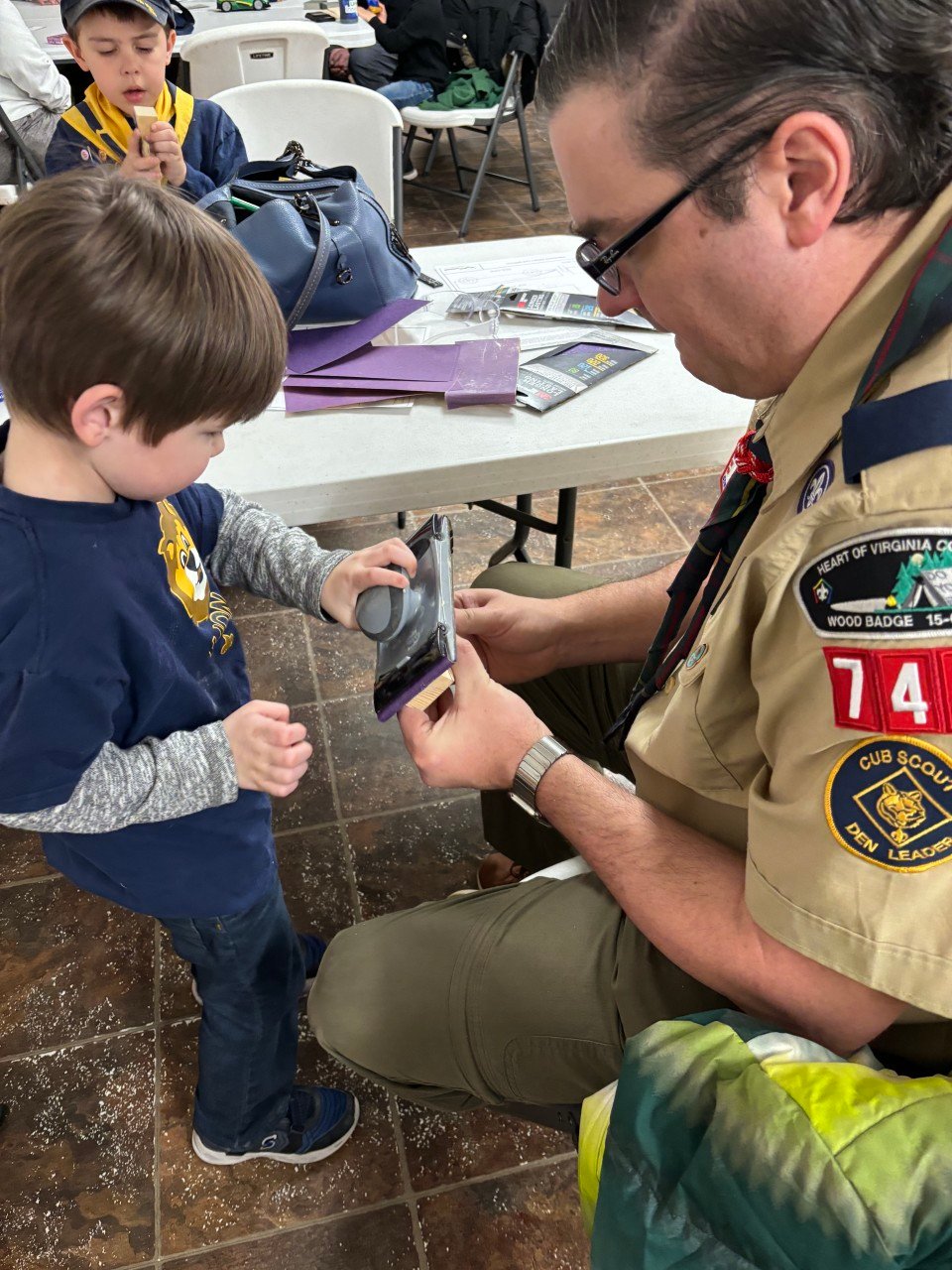 Pinewood Derby Prep Spotlight – Cub Scout Pack 744